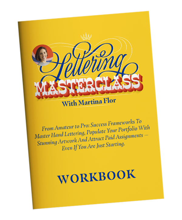 FREE Lettering Masterclass with Martina Flor- BF — Studio Martina Flor