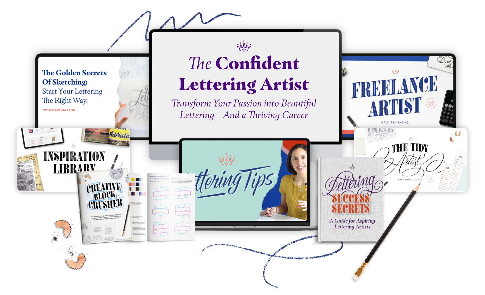 The Confident Lettering Artist - Special Offer - 2025 — Studio Martina Flor