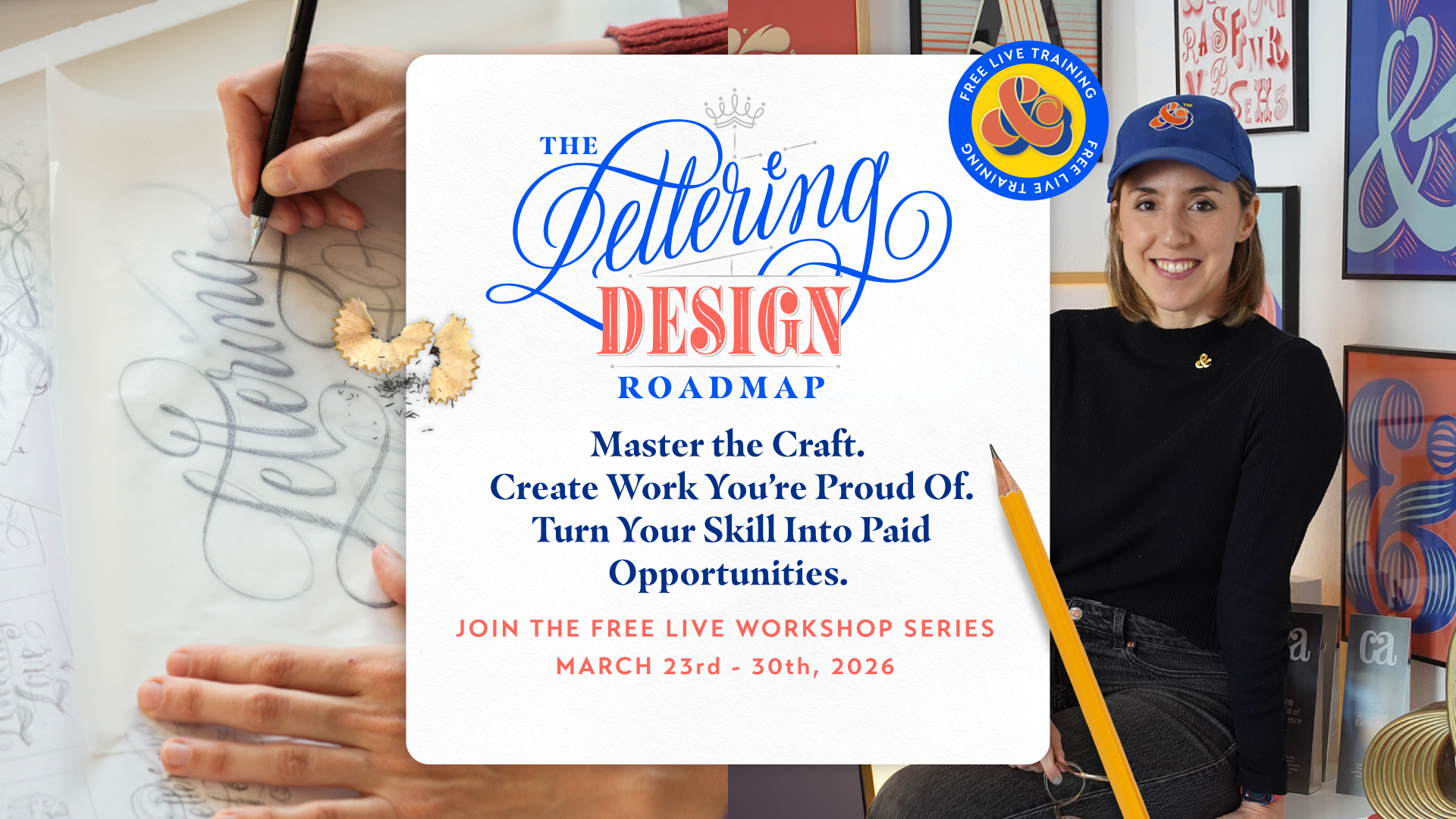 LIVE – Lettering Design Roadmap 2026 - Studio Martina Flor